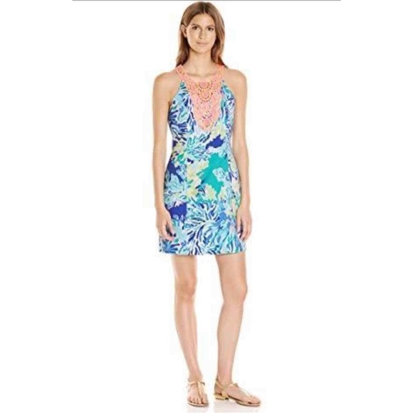 Lilly Pulitzer | Dresses | Lilly Pulitzer Wade And Sea Pearl Shift ...